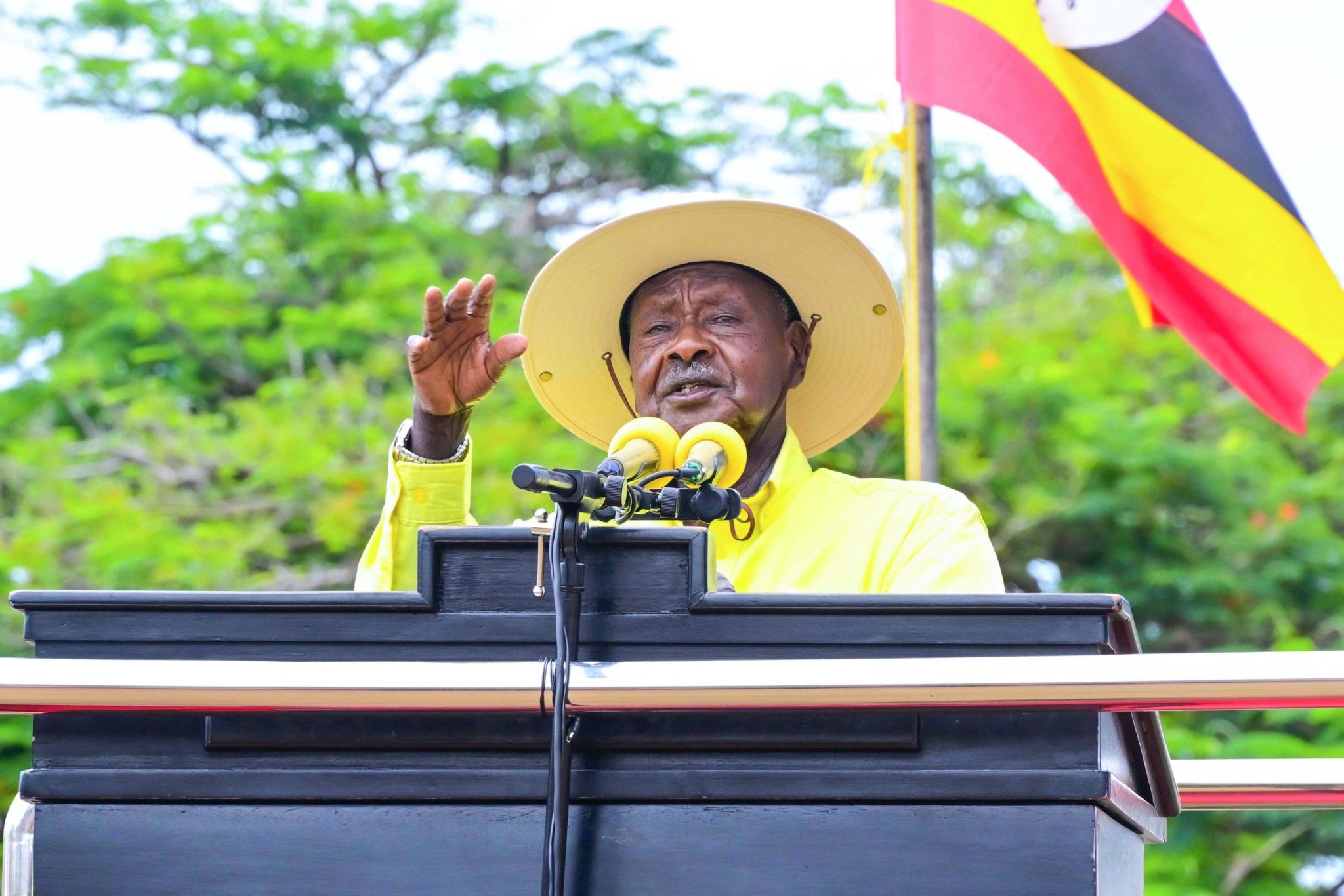 NRM’s Presidential Candidate Yoweri Museveni re-affirms construction ...