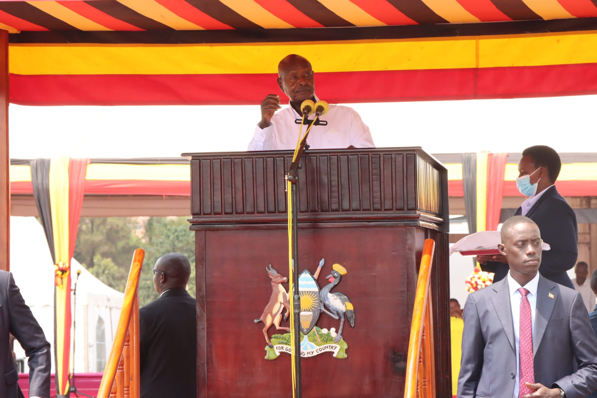 President Museveni accused Opposition of electoral threats that denied ...